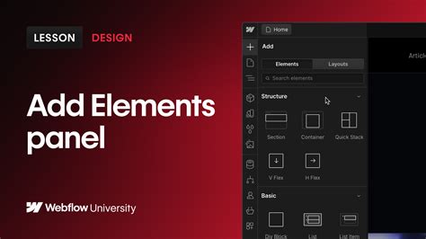Button Webflow University