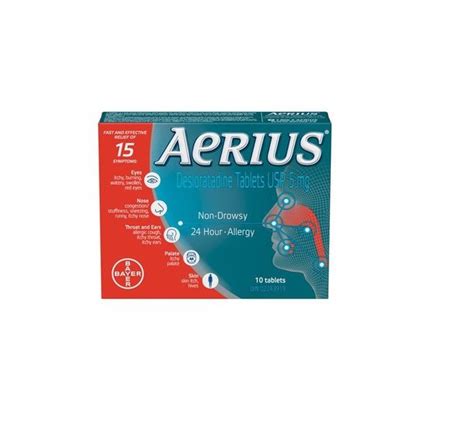 Nanogram Pharmacy Canada Wide Delivery — Aerius Non Drowsy 24 Hour