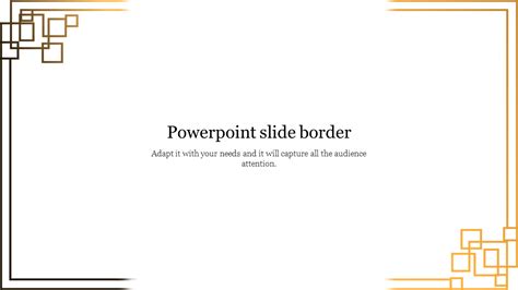 Powerpoint Frames And Borders Free Template