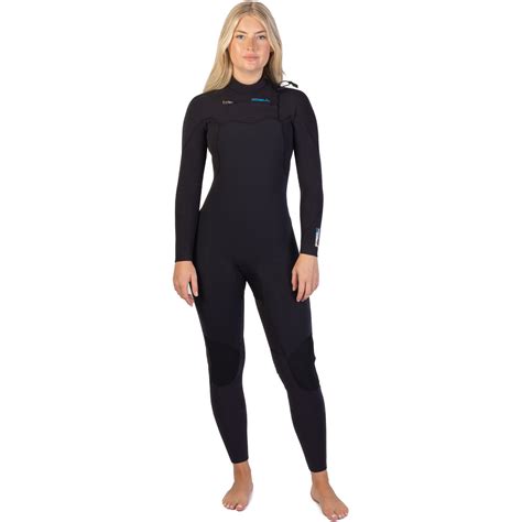 2025 Gul Womens Flexor Recore 32mm Gbs Chest Zip Wetsuit Fx1215c2 Black Wetsuit Outlet