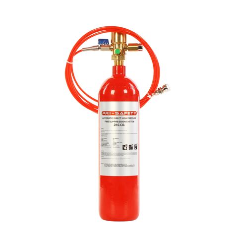 Co2 Extinguishing System Fire Protection Co2 Gas Fire Suppression System For Electrical Panels