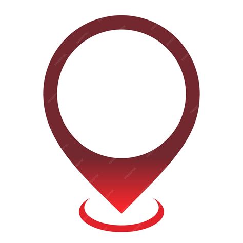 premium vector red map pointer vector illustration