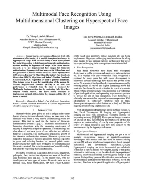 multimodal face recognition pdf teaching mathematics