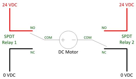 Dc Motor Direction Control Circuit