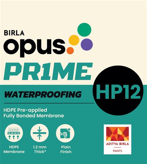 Hp12 Waterproofing Hdpe Membrane