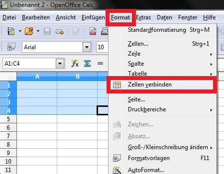 How To Merge Cells In Openoffice Excel Whathaq
