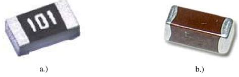 The Components Used For The Experiment A Chip Resistor B Chip Download Scientific Diagram