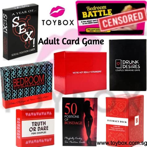 Adult Card Game For Couple Intimacy Bedroom Battle A Year Of Sex Drunk Desires BDSM Bondage