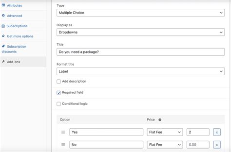 Conditional Logic For Woocommerce Product Add Ons Documentation • Meow Crew