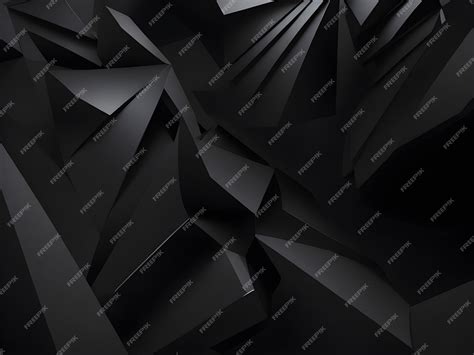 Premium Ai Image Abstract Dark Background 3d Render