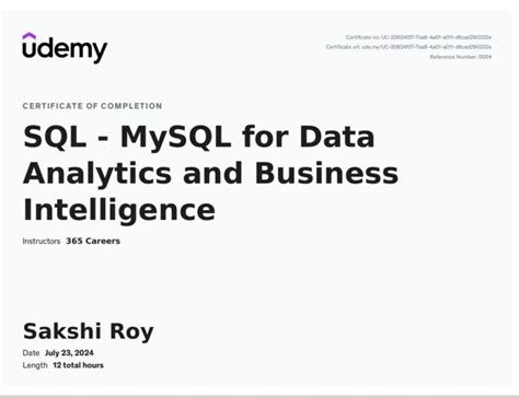 Completed Sql Course Sakshi Roy Posted On The Topic Linkedin