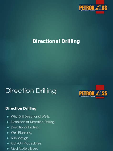 Directional Drilling Pdf