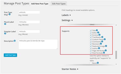 Crear Tipos De Post Personalizados En WordPress