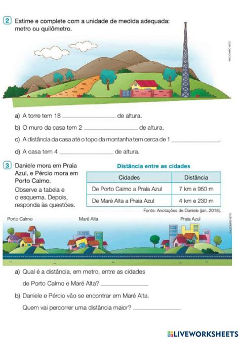 Unidades De Medida Online Exercise For Grade 4 Live Worksheets