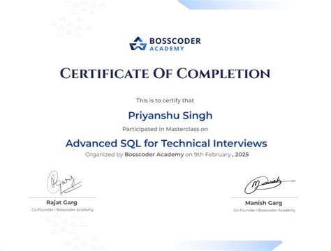 Priyanshu Singh On Linkedin Sql Advancedsql Techinterviews