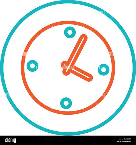 Clock Vector Illustration Stock Vector Image Art Alamy