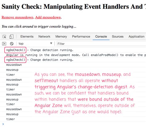 Sanity Check Manipulating Event Handlers And Timers Outside Of Ngzone