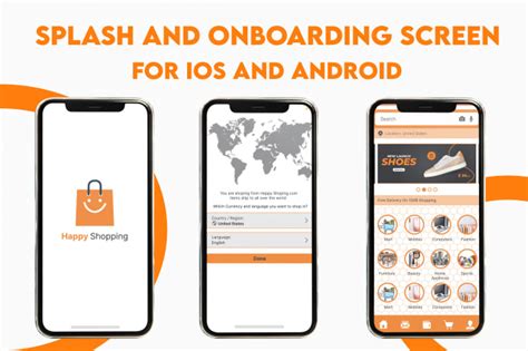 Design Splash Screen And Onboarding Screen For Mobile App By Ahmad Faraz Fiverr