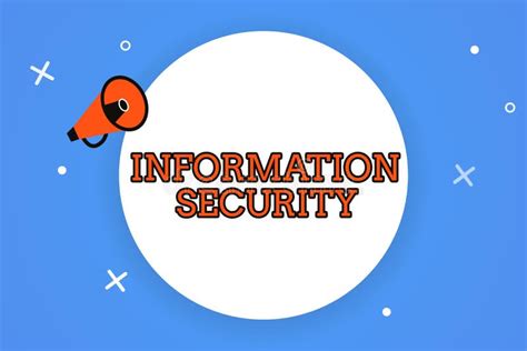Word Writing Text Information Security Business Concept For Infosec Preventing Unauthorized