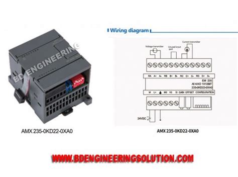 Analog Input Output Siemens Module Em235 Em232 Aq And Ai