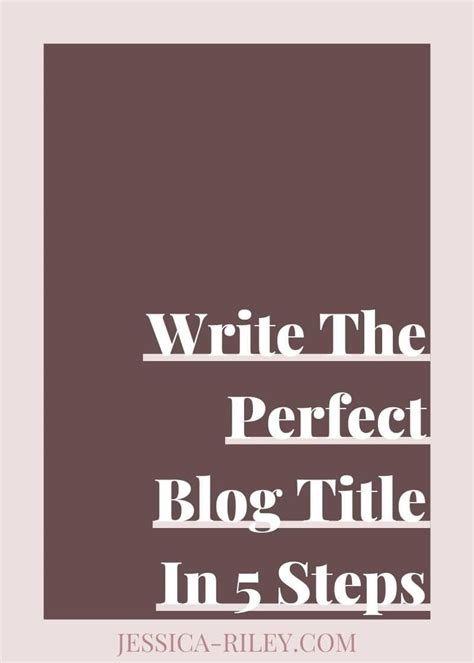 How To Write A Catchy Blog Title In Simple Steps Artofit