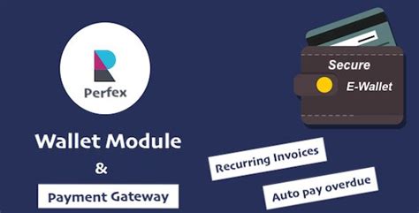 Wallet Module For Perfex Crm Smart Invoice Payment Code Market
