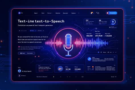 ai text to speech generator convert text to voice online