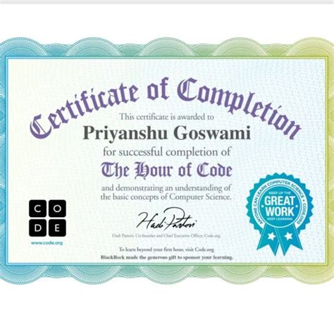 Priyanshu Goswami On Linkedin Hourofcode Codingjourney Continuouslearning Digitalskills