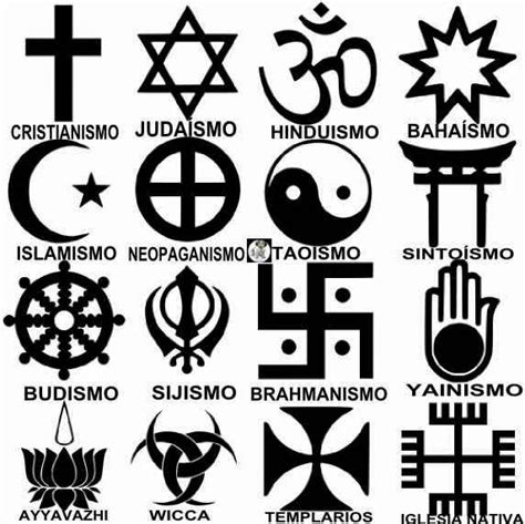 Religiones Y Sus Símbolos Símbolos Sagrados Su Significado En
