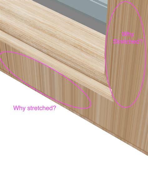 why applied texture is stretched on loaded model questions three