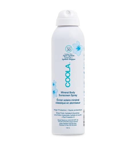 Coola Mineral Body Sunscreen Spray Spf 30 148ml Harrods Us