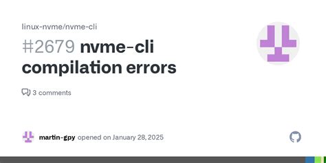 nvme cli compilation errors · issue 2679 · linux nvme nvme cli · github