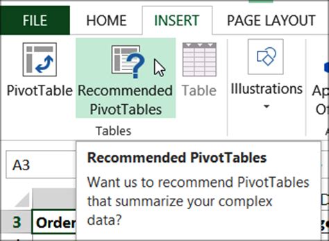 Create A Pivot Table In Excel Excel Pivot Tables