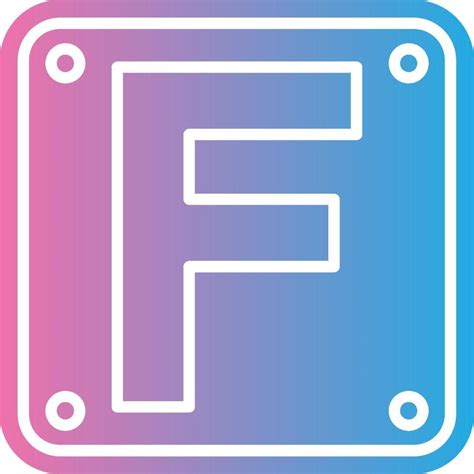 Letter F Coded Ui Symbol 66042896 Vector Art At Vecteezy
