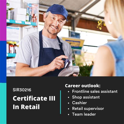 Mci Achieve On Linkedin The Nationally Recognised Sir30216 Certificate Iii In Retail Will Give You…