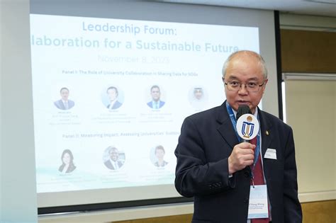 HKUST Hosts International Leadership Forum Collaboration For A Sustainable Future The Hong