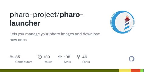 Github Pharo Projectpharo Launcher Lets You Manage Your Pharo