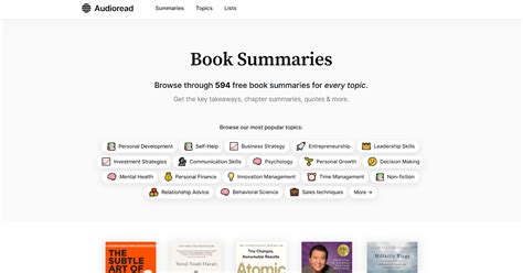 Book Summaries Ai Reviews Use Cases Pricing And Alternatives