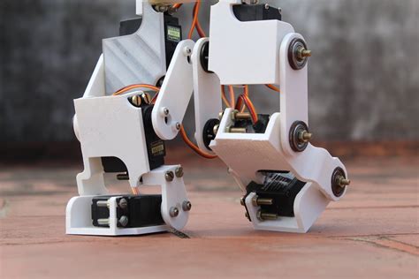 Arduino Controlled Robotic Biped 13 Steps With Pictures Instructables