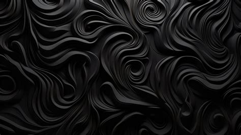 Aesthetic Black Aesthetic Pattern Circles Swirl Abstraction Hd Abstract