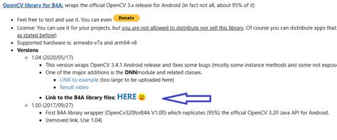 Kindly I Need The Library Files For Opencv Used In Many Examples Here B4x Programming Forum