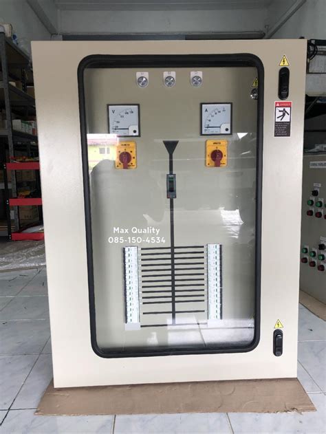 Db 100a ตู้ภายในฝา 2 ชั้น รับประกอบติดตั้งตู้ไฟฟ้าแรงต่ำทุกชนิด Mdb Db Dcb Mcb Ats