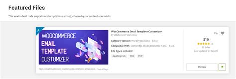 Honoring WooCommerce Email Template Customizer CodeCanyon S Featured File Of The Week VillaTheme