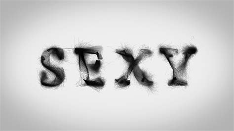 Sexy Hair Font Animated On Behance