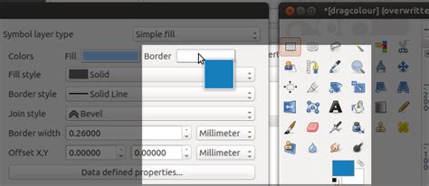 Colour Shortcuts In Qgis 2 4
