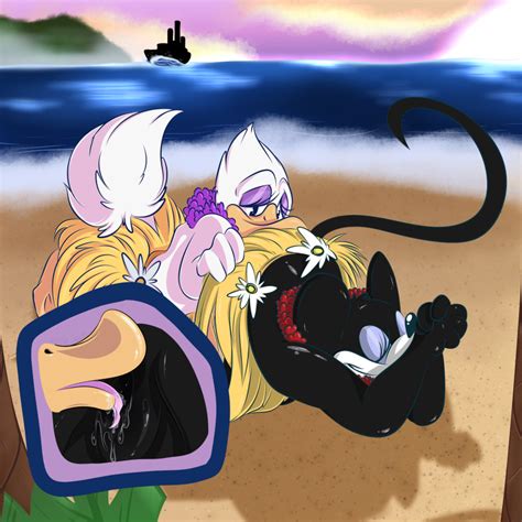 Rule 34 11 2girls Absurd Res Anatid Anseriform Anthro Avian Beach