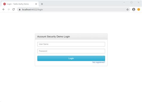 Getting Started With 2FA Using Twilio Authy and ASP.NET Core | Twilio