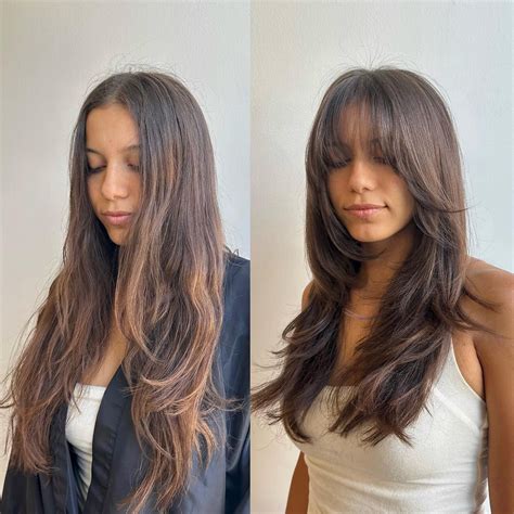 50 Awesome Long Layered Haircuts With Bangs For 2024 Artofit