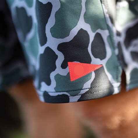 Florence Marine X Standard Issue Elastic Shorts Dark Emerald Camo
