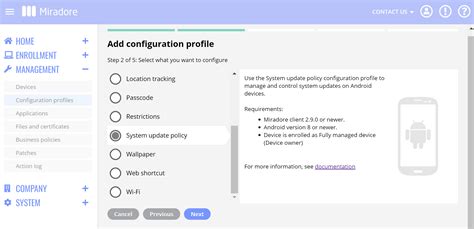 Android System Update Policy Logmein Resolve Mdm Support